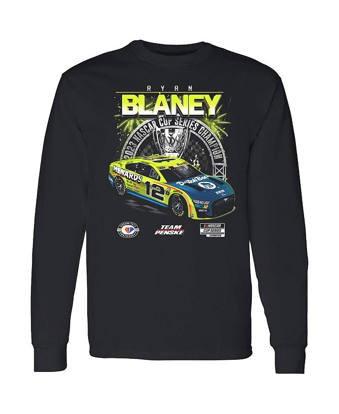Team Penske Men's Black Ryan Blaney 2023 NASCAR Cup Series Champion ...