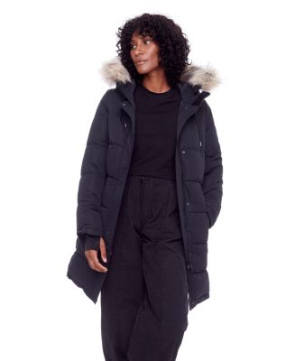 Women's - Aulavik | Mid-Length Hooded Parka Coat - Macy's