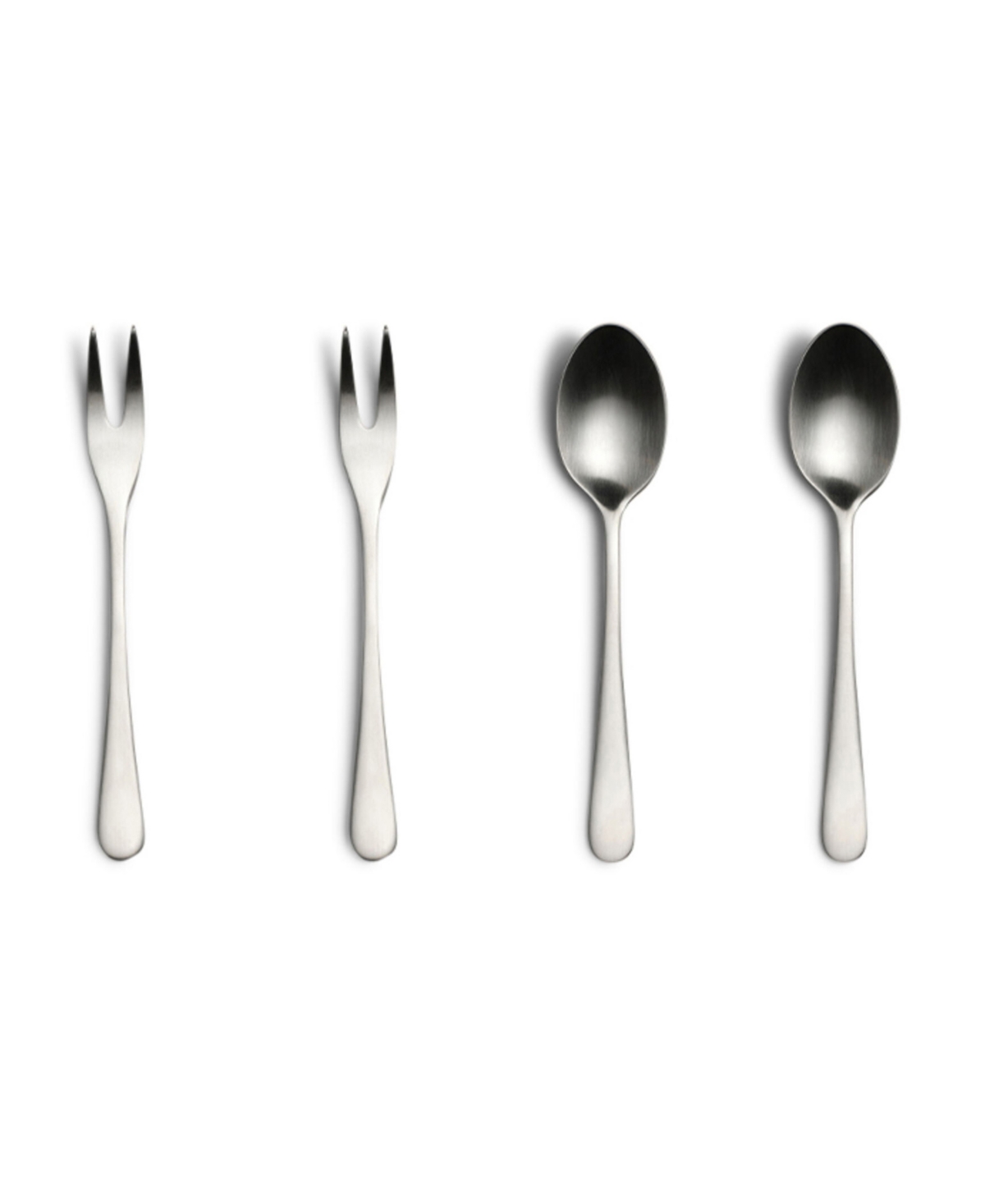 Click here for Year & Day 4-Pc Appetizer Fork Set - Polished Stee... prices