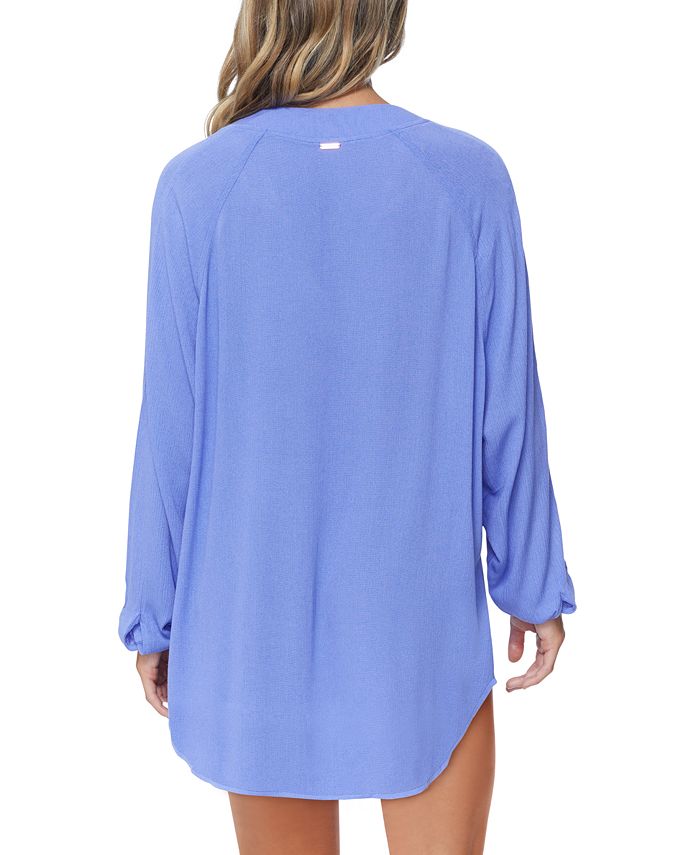 Raisins Juniors' Belize Beach Cover-Up Tunic Top - Macy's