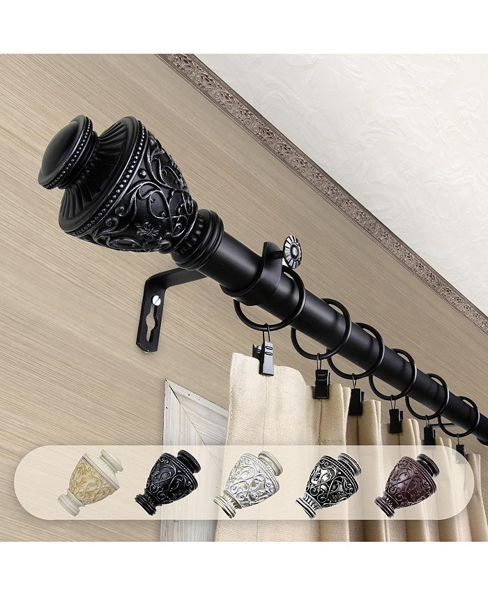 Rod Desyne Veda 1" Curtain Rod 66-120" - Macy's