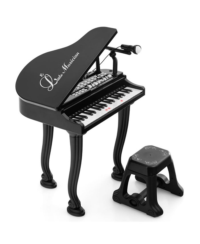SUGIFT 37 Keys Kids Piano Keyboard with Stool and Piano Lid - Macy's