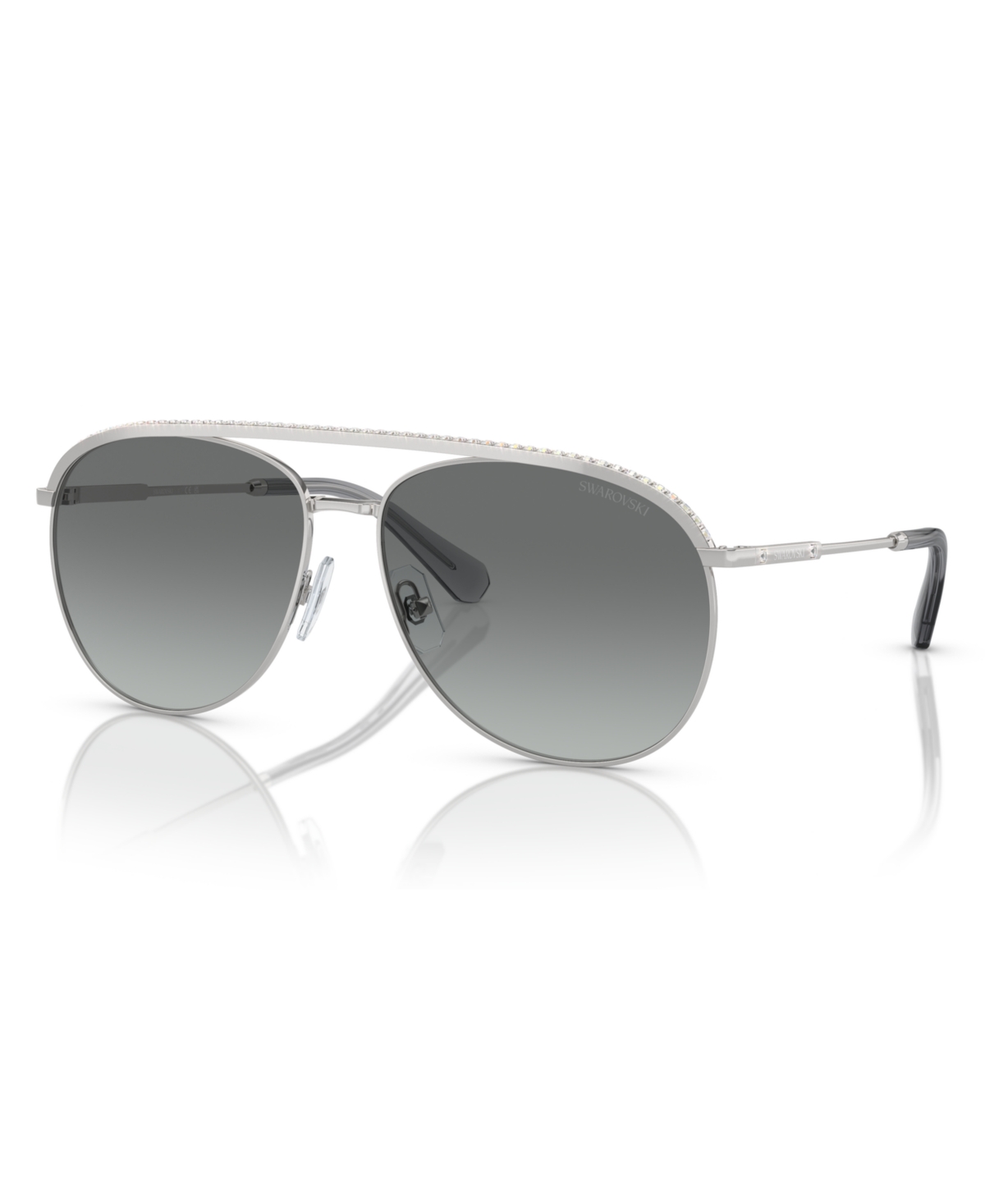 Click here for Swarovski Womens Sunglasses  Gradient SK7005 - Sil... prices