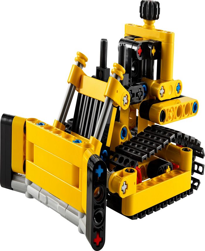 LEGO® Technic 42163 Heavy-Duty Toy Bulldozer Building Set - Macy's