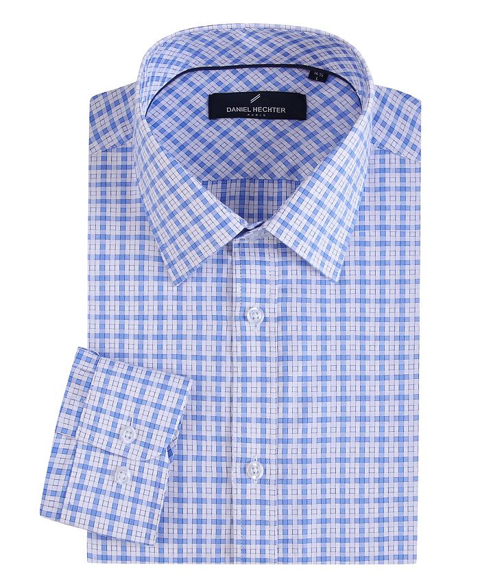 Daniel Hechter Check Dress Shirt - Macy's