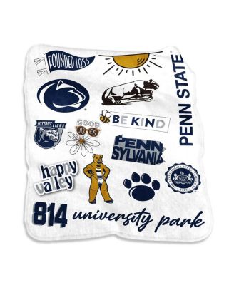 Penn State Nittany Lions 50'' x 60'' Native Raschel Plush Throw Blanket ...