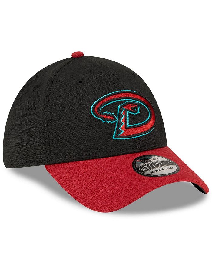 New Era Men's Black, Red Arizona Diamondbacks Road Team Classic ...