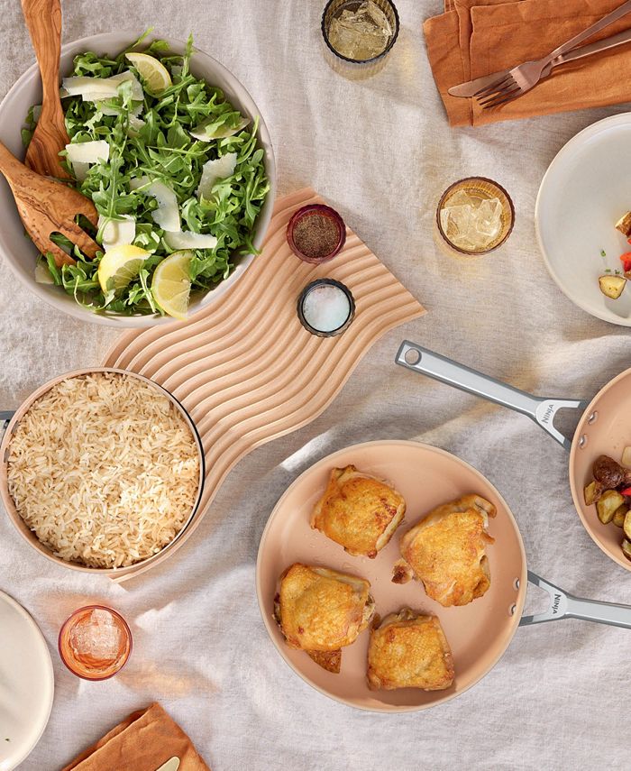 Ninja Extended Life Premium Ceramic 9-Piece Cookware Set - Macy's