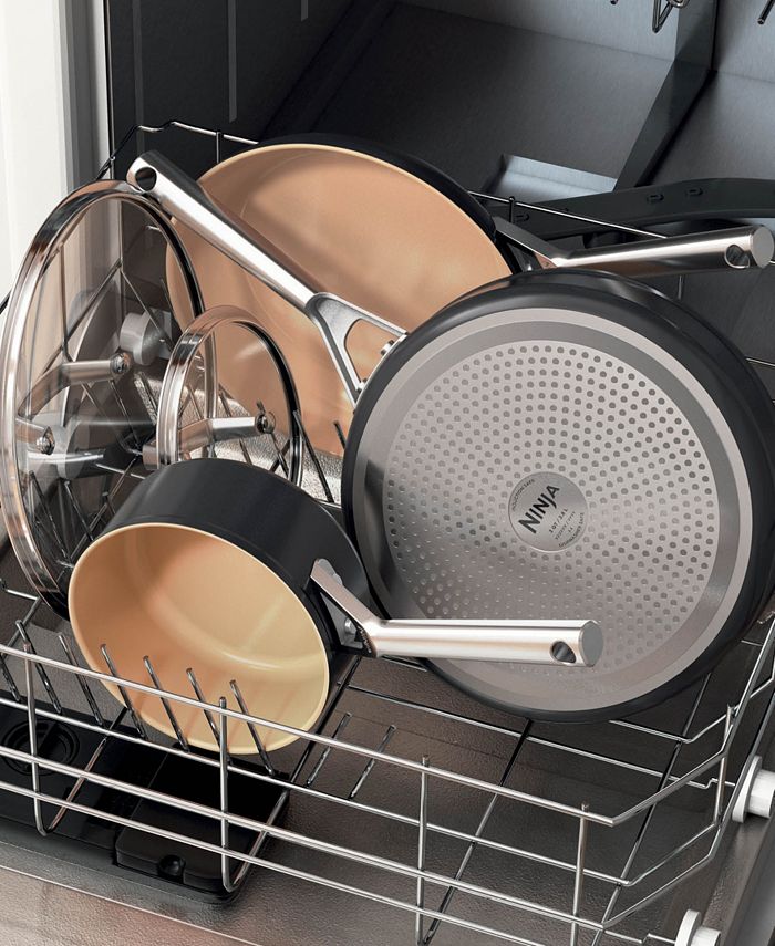 Ninja Extended Life Premium Ceramic 9-Piece Cookware Set - Macy's