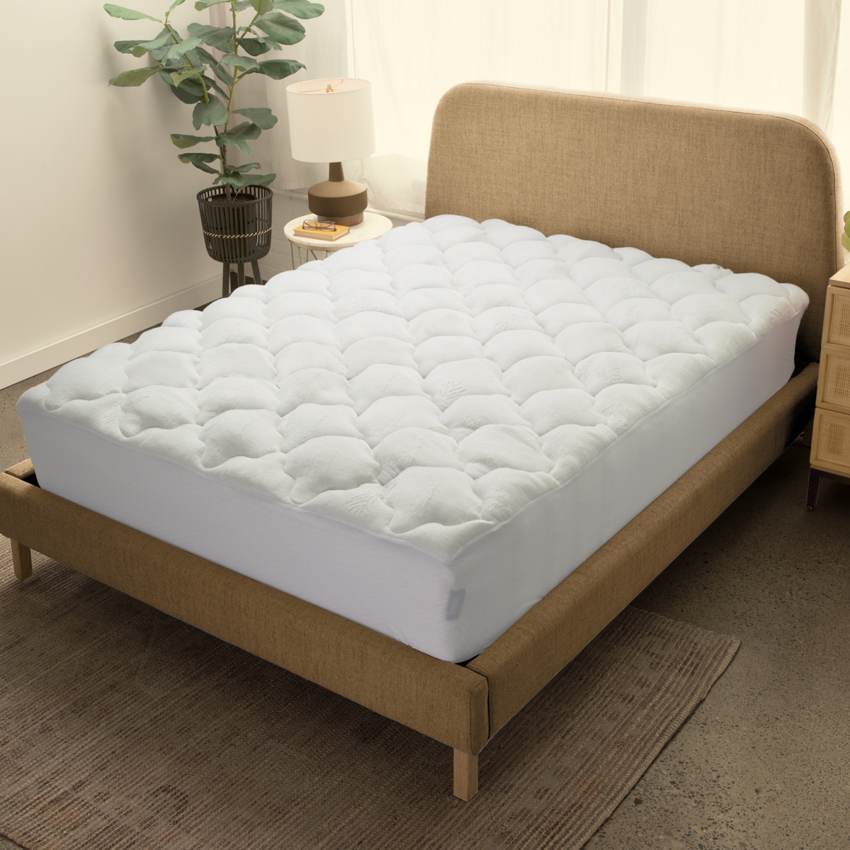 Click here for Cheer Collection Plush Rayon from Bamboo Mattress... prices