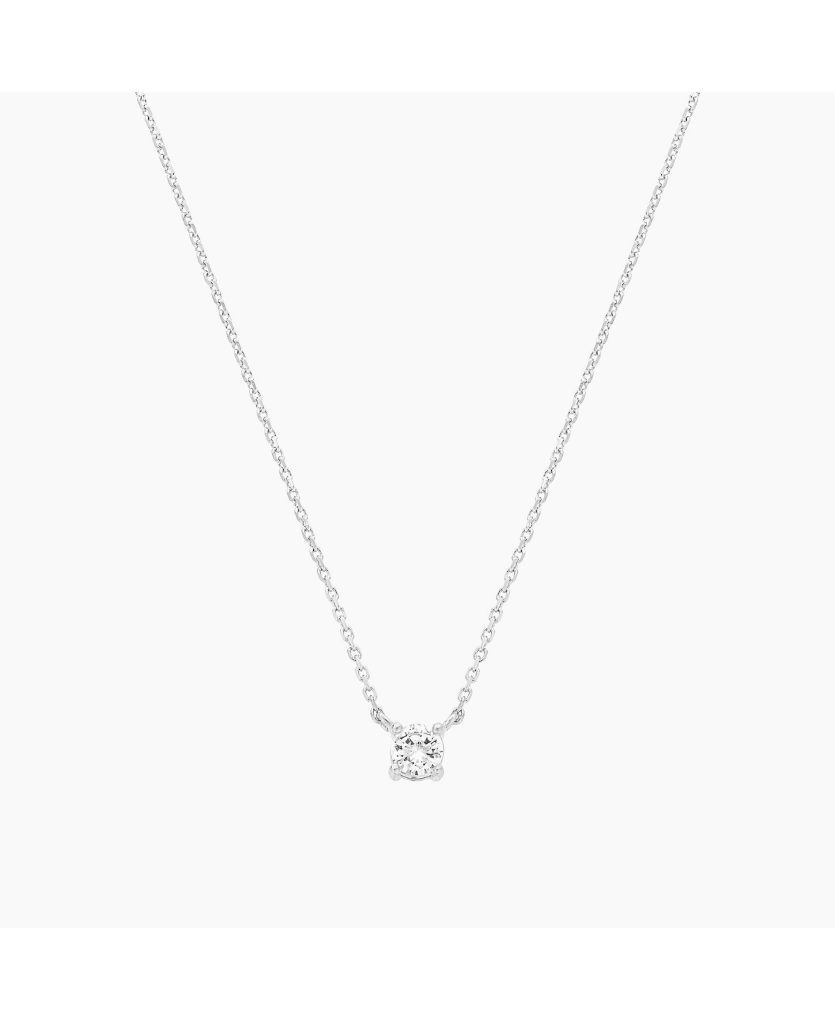 Click here for Sterling Silver Karina Crystal Pendant Necklace -... prices