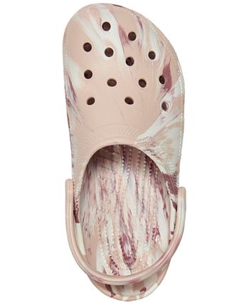 Crocs Women's Classic Marbled Clogs from Finish Line - Macy's