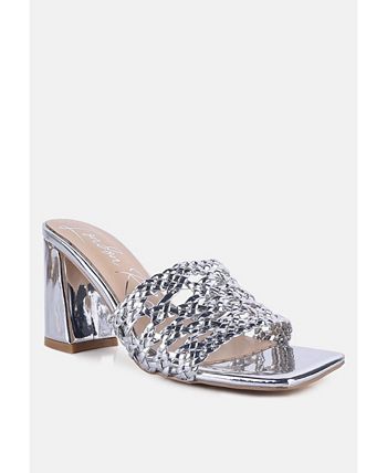 London Rag Women's Adorbs Braided Straps Slip On Sandals - Macy's