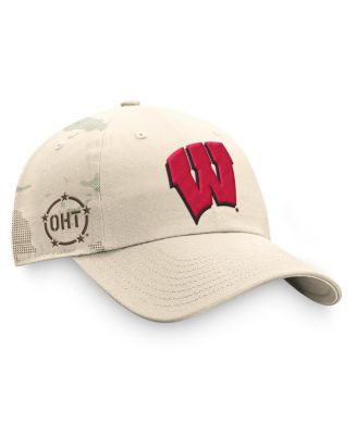 Men's Top of the World Khaki Wisconsin Badgers OHT Military-Inspired ...
