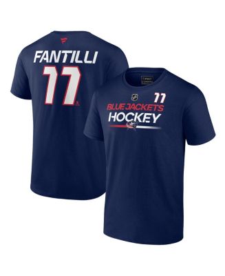 Men's Fanatics Adam Fantilli Navy Columbus Blue Jackets Authentic Pro ...
