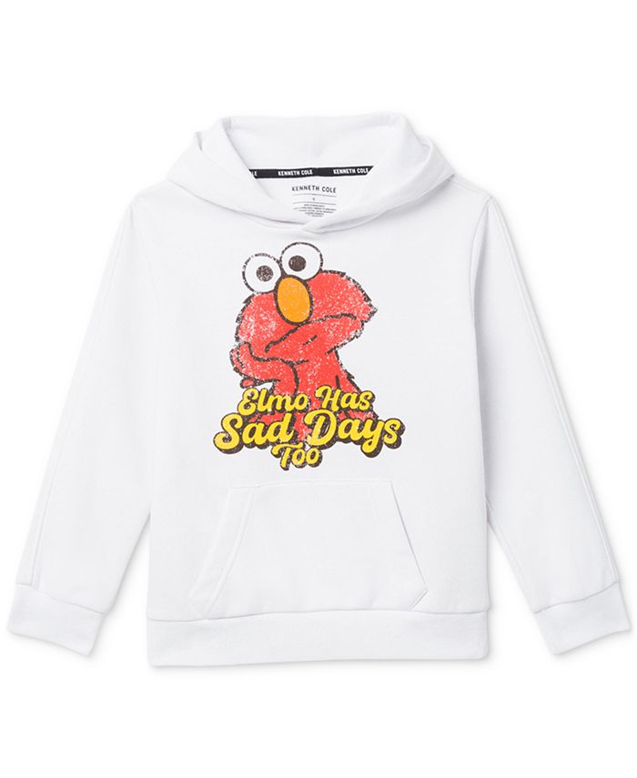 Kenneth Cole X Sesame Street Toddler and Little Kids Elmo Hoodie - Macy's