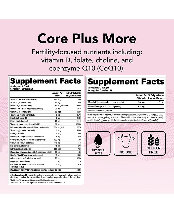 Theralogix TheraNatal OvaVite Preconception Vitamins - Macy's