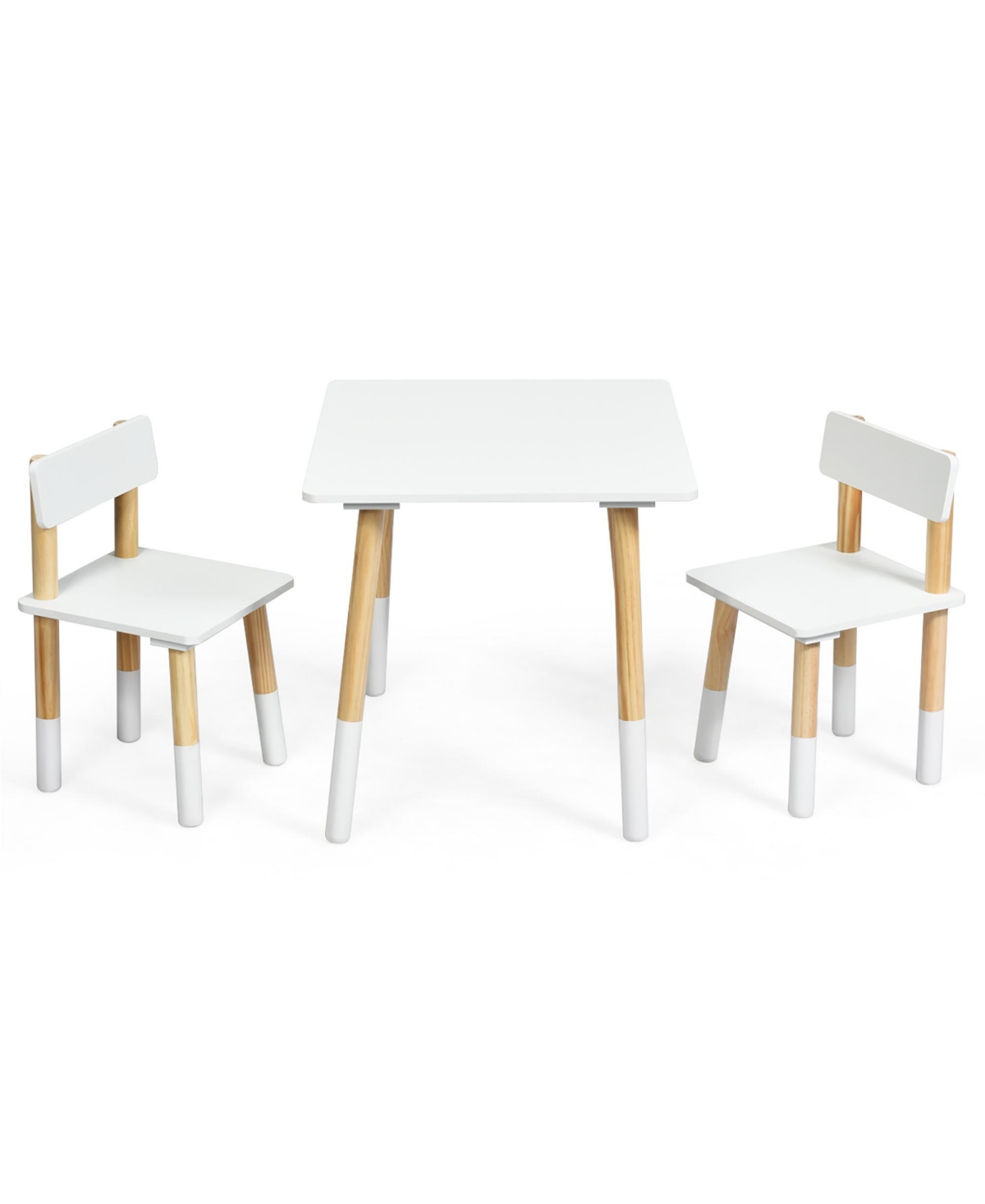 Click here for Kids Wooden Table & 2 Chairs Set Children Activity... prices