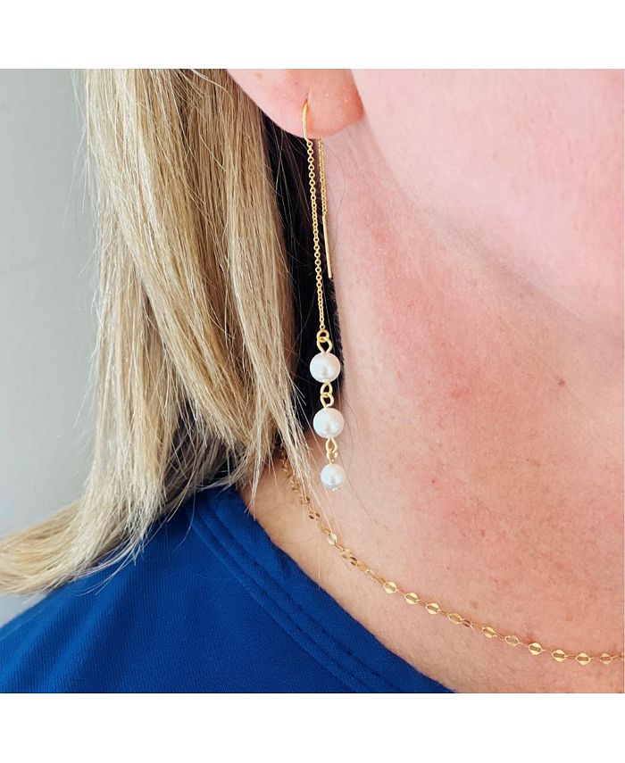 Allison Avery Triple Pearl Threader - Macy's