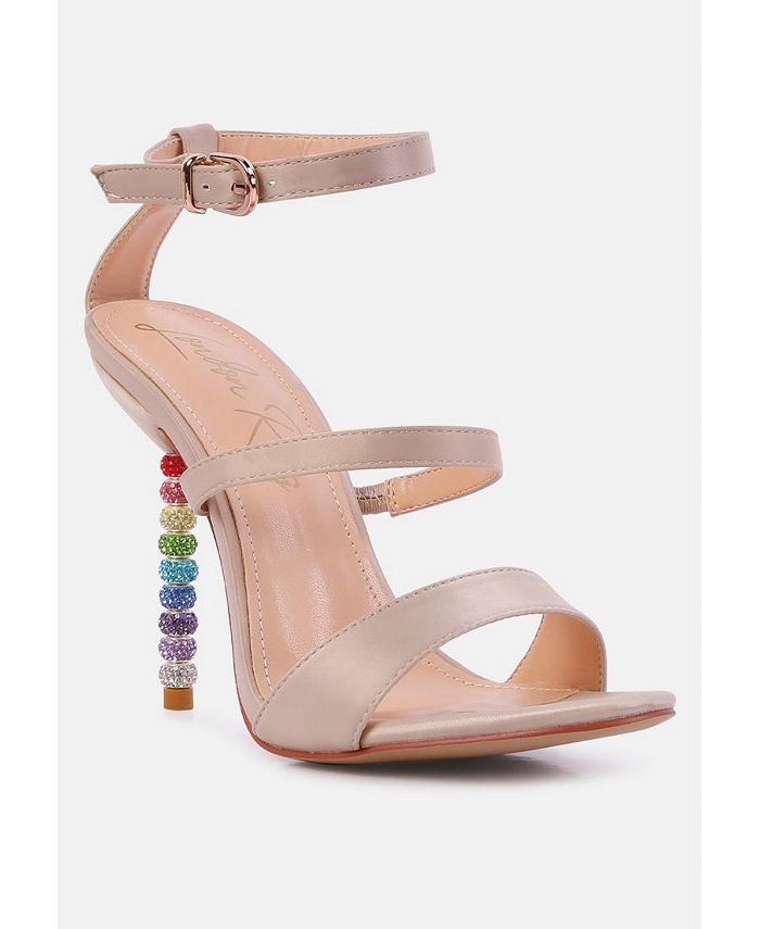 London Rag Women's Lawsuit Ankle Strap Fantasy Heel Sandals - Macy's