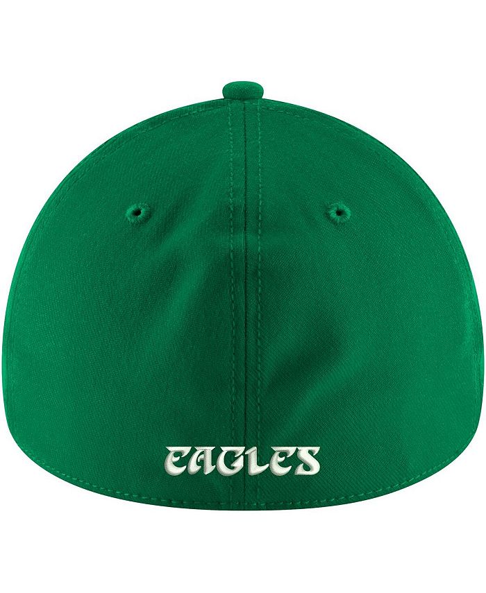New Era Men's Kelly Green Philadelphia Eagles Historic 39THIRTY Flex Hat - Macy's