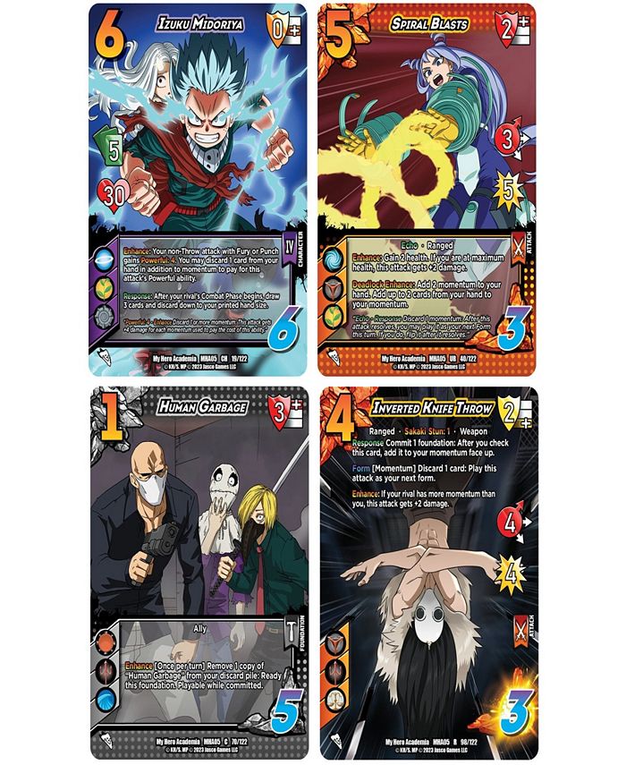 My Hero Academia Undaunted Raid Booster Display Card Game - Macy's