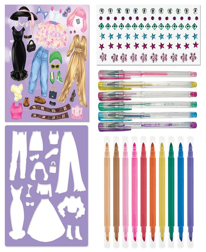 Kaleidoscope Pop Fashion Portfolio Fashion Week Kit - Macy's
