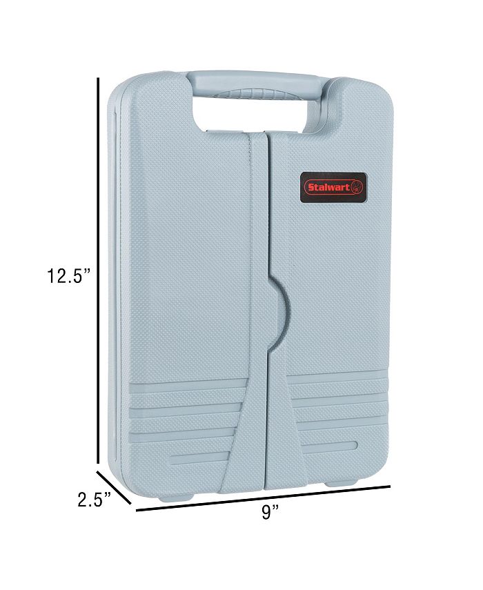 Stalwart Tool Kit - 132 Heat-Treated Pieces with Carrying Case ...