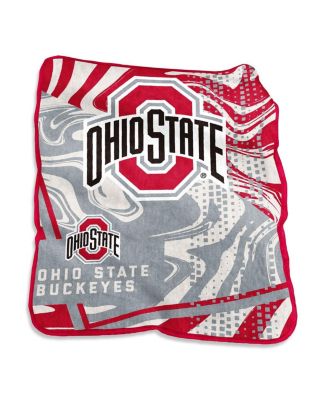 Ohio State Buckeyes 50" x 60" Swirl Raschel Throw Blanket - Macy's