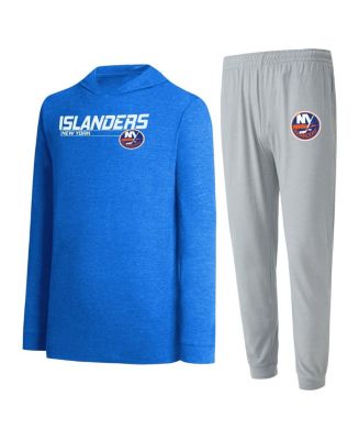 Concepts Sport Men's Gray, Royal New York Islanders Meter Pullover ...