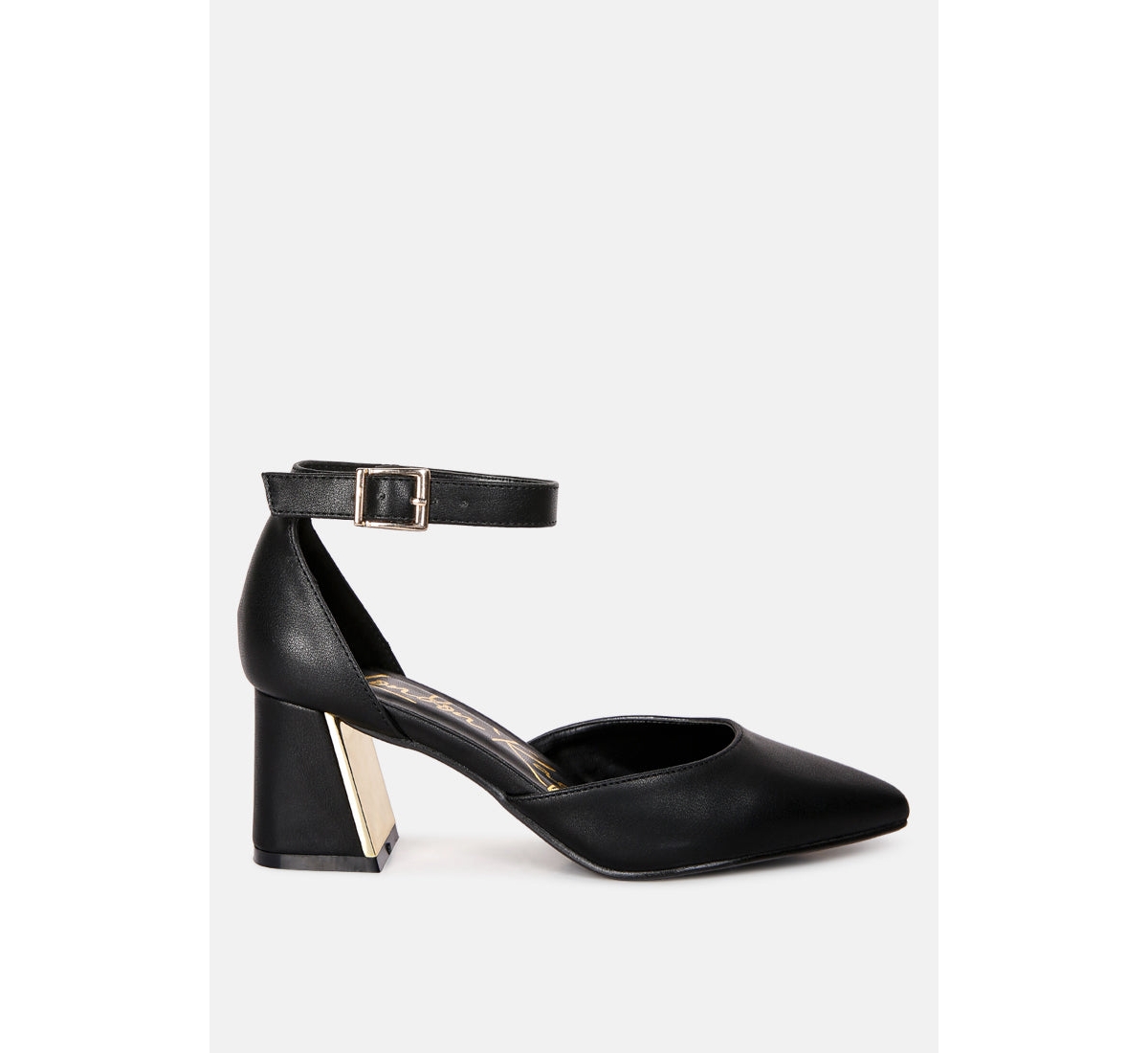 Click here for Myla Faux Leather Metallic Sling Heeled Sandals Wo... prices