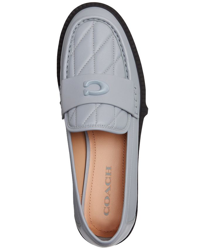 COACH Women's Leah Platform Lug Sole Loafers - Macy's