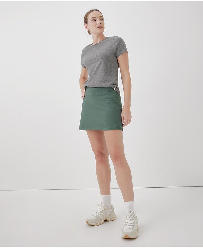 Pact Women's Organic Cotton Softspun Crew Neck Tee - Macy's