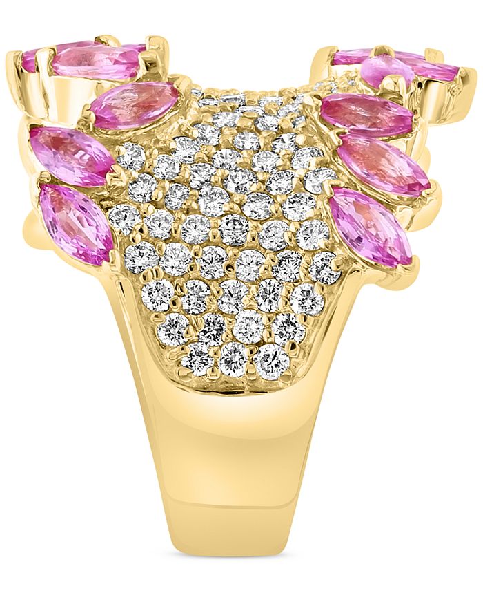 EFFY Collection EFFY® Pink Sapphire (3-1/4 ct. t.w.) & Diamond (1-3/8 ...