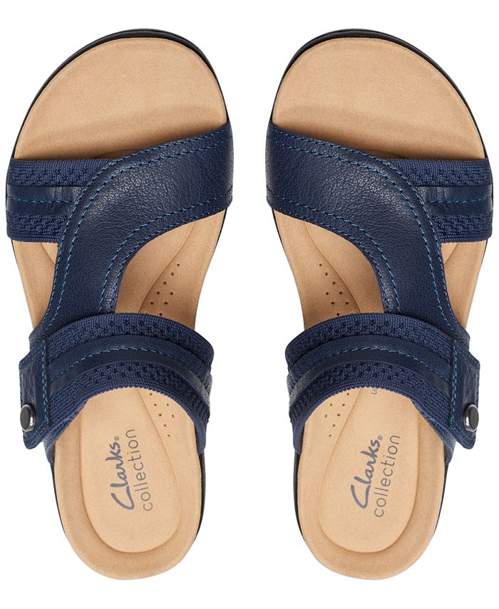 Clarks Laurieann Cara Platform Slide Sandals - Macy's