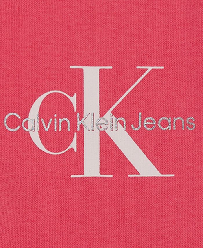 Calvin Klein Big Girls Monogram Logo Drawstring Sweatpants Macys