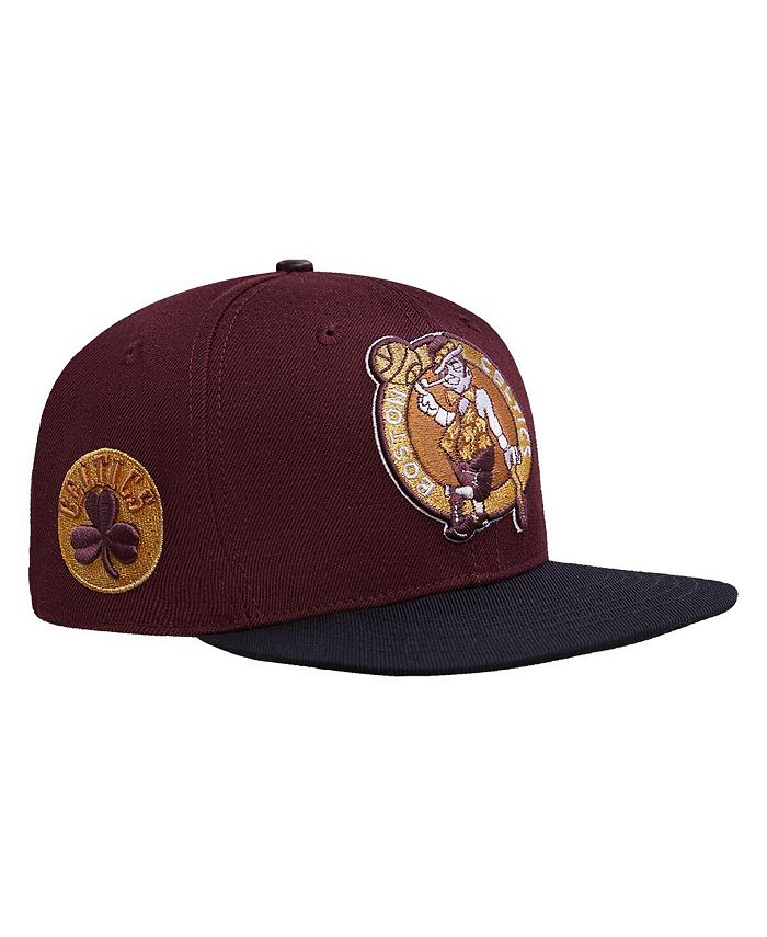 Pro Standard Men's Maroon, Black Boston Celtics Gold Rush 2-Tone ...