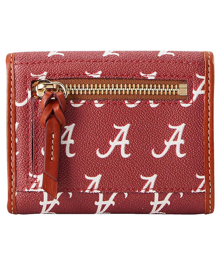 Dooney & Bourke Women's Alabama Crimson Tide Flap Credit Card Wallet ...