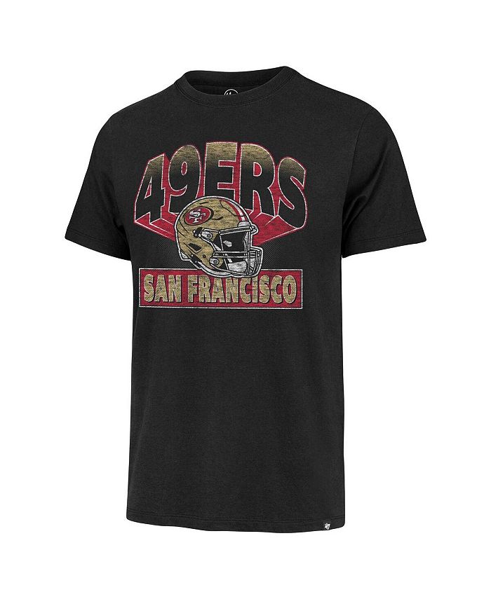 '47 Brand Men's Black Distressed San Francisco 49ers Amplify Franklin T ...
