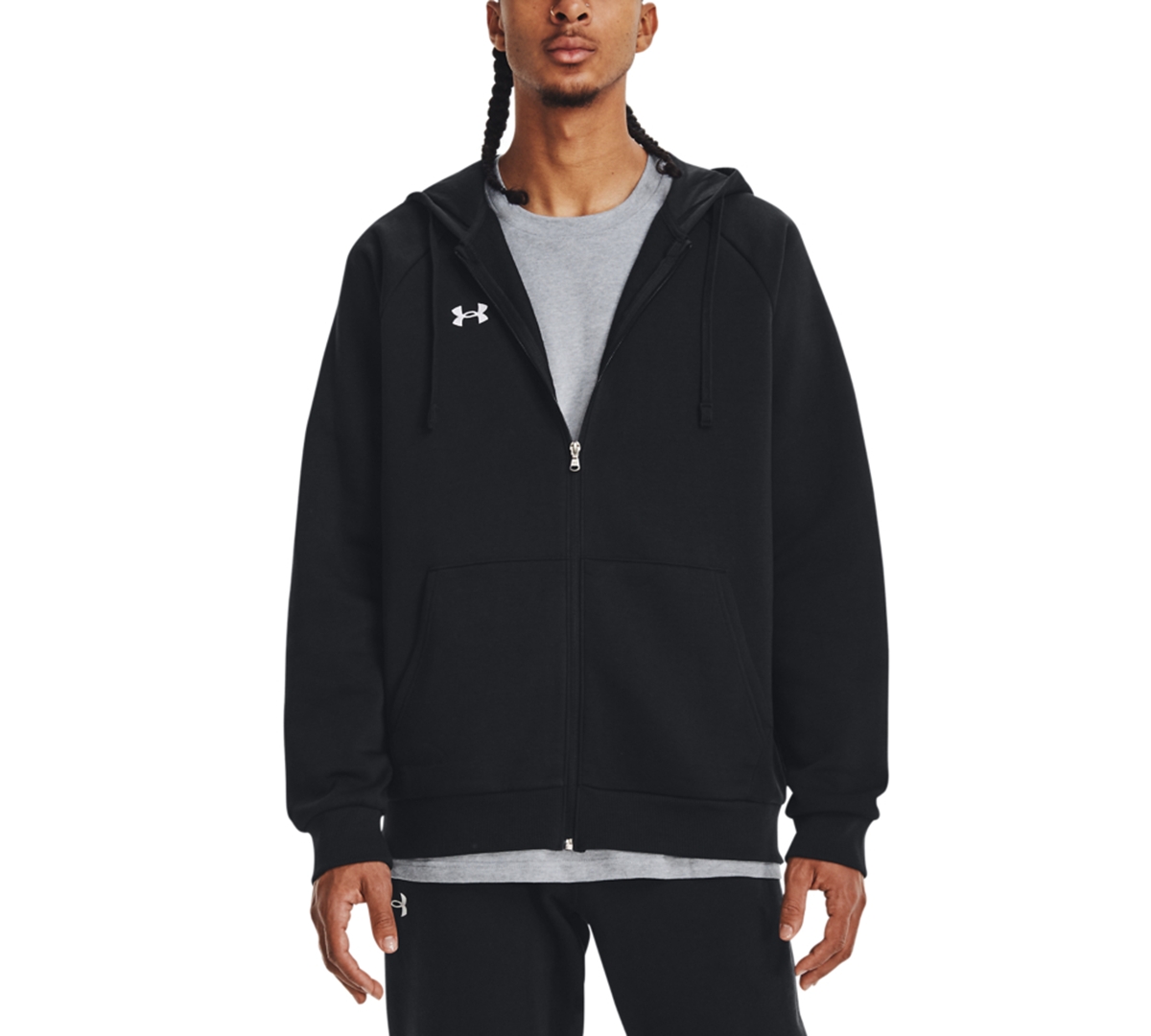 Click here for Under Armour Mens Rival Full-Zip Fleece Hoodie - B... prices