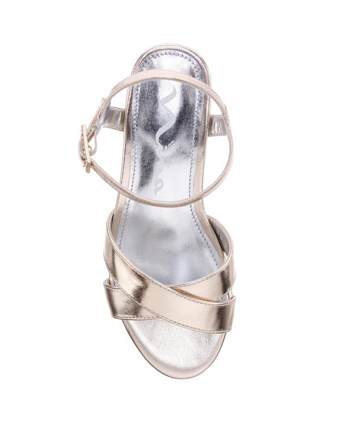 Nina Little Girls Block Heel Dress Sandals - Macy's