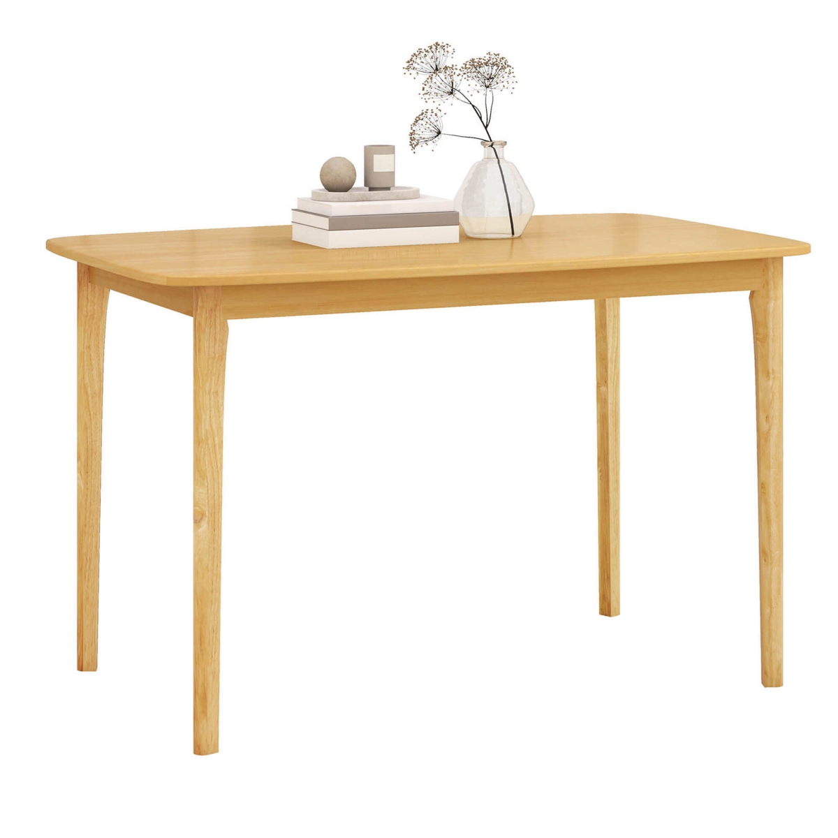 Click here for 48" Wooden Dining Table Rectangular Farmhouse... prices