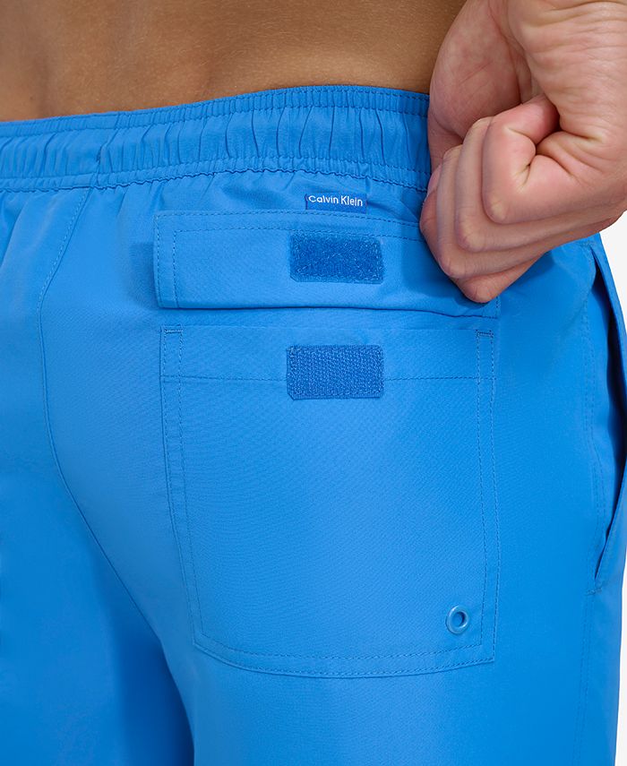 Calvin Klein Men's Modern Euro 5" Volley Swim Trunks - Macy's