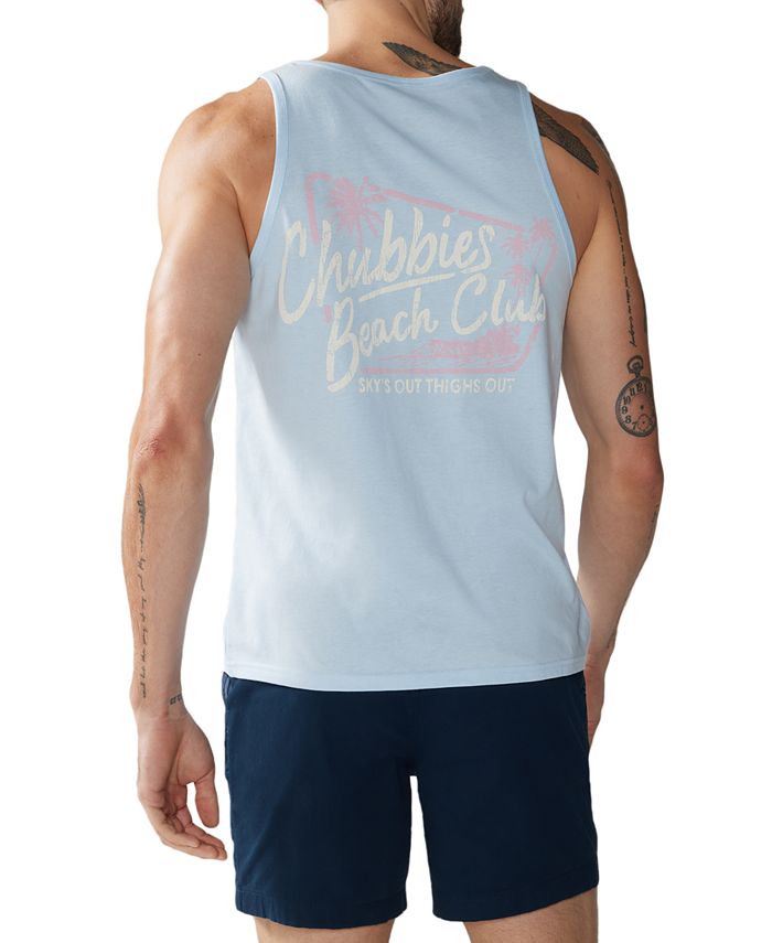 Chubbies Men's The Club Soto Logo Graphic Tank - Macy's
