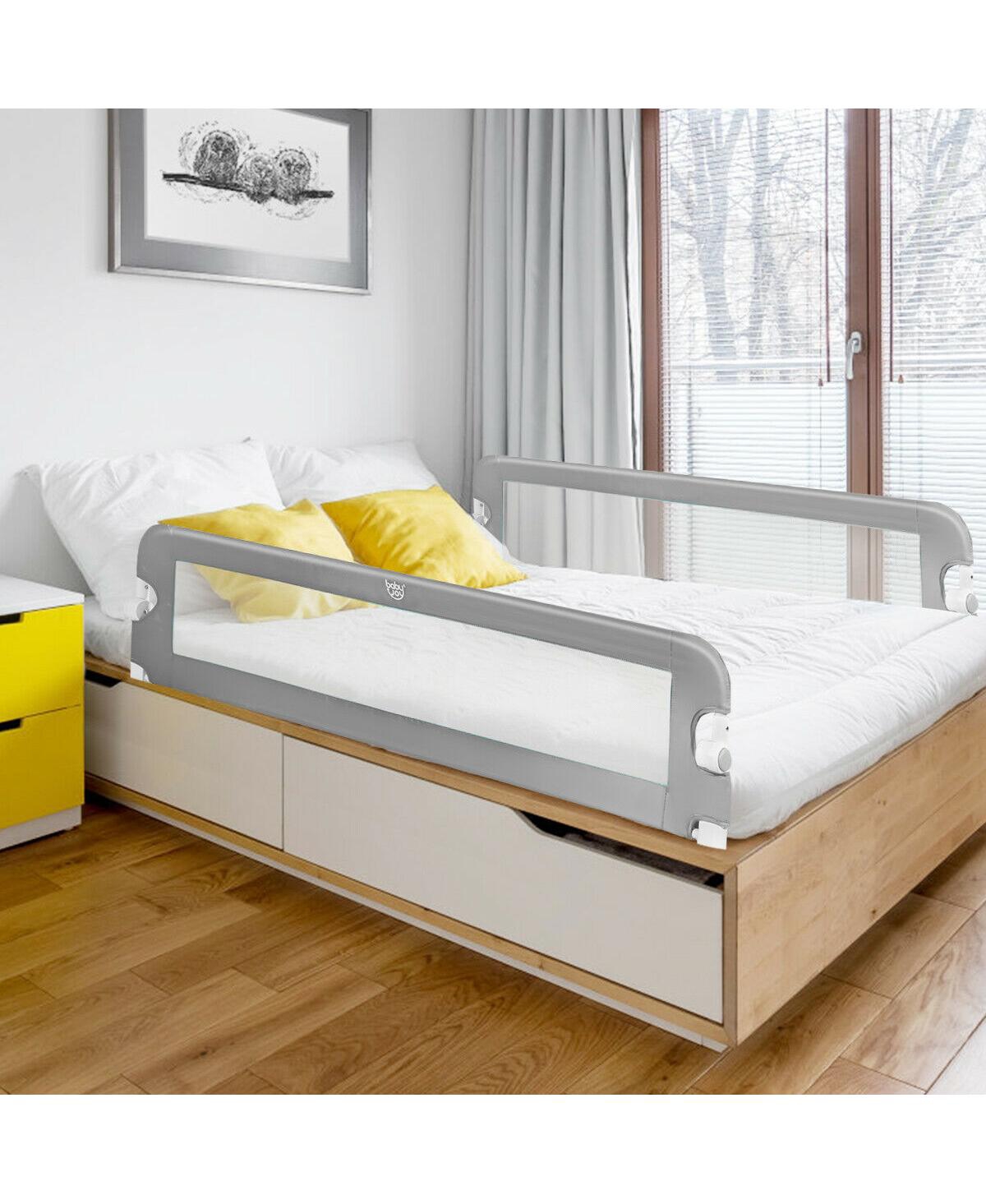 Click here for Slickblue Extra Long Foldable Bed Guard Rail for C... prices