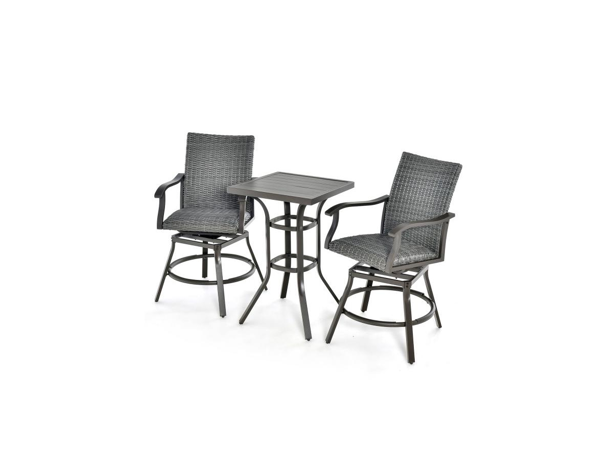 Click here for 3 Pieces Swivel Bar Set with 4D Air Fiber Cushion... prices