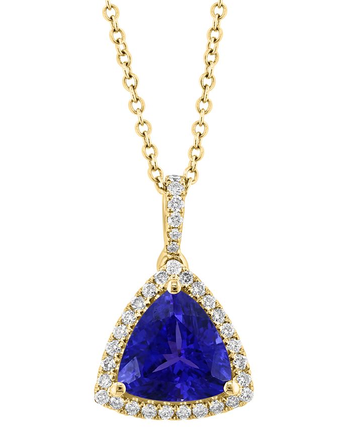 EFFY Collection EFFY® Tanzanite (1-1/2 ct. t.w.) & Diamond (1/5 ct. t.w ...