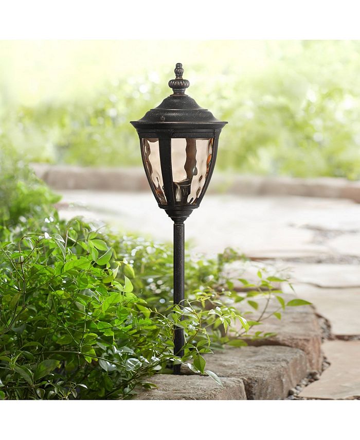 John Timberland Bellagio Collection 22 1/2" High Bronze Landscape LED ...