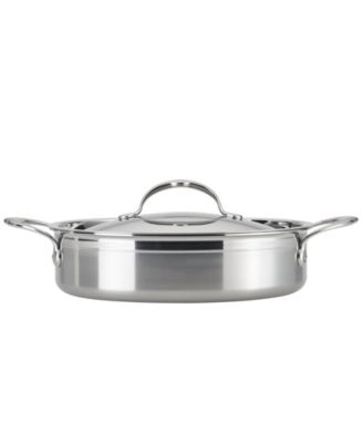 ProBond® Clad Stainless Steel 3.5-Quart Covered Sauteuse - Macy's
