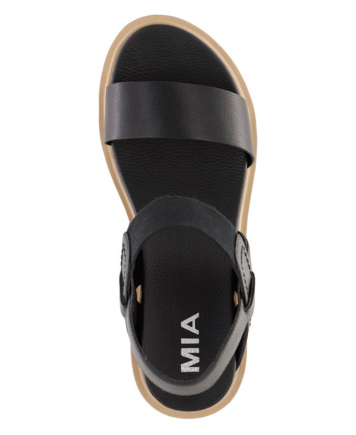 MIA Women's Ciji Wedge Sandals - Macy's